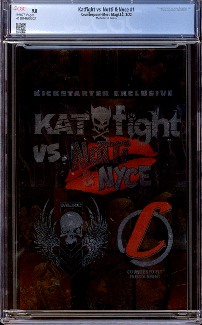 Katfight Vs. Notti & Nyce #1 | Mychaels | Foil | "Topless" – Marvelous ...